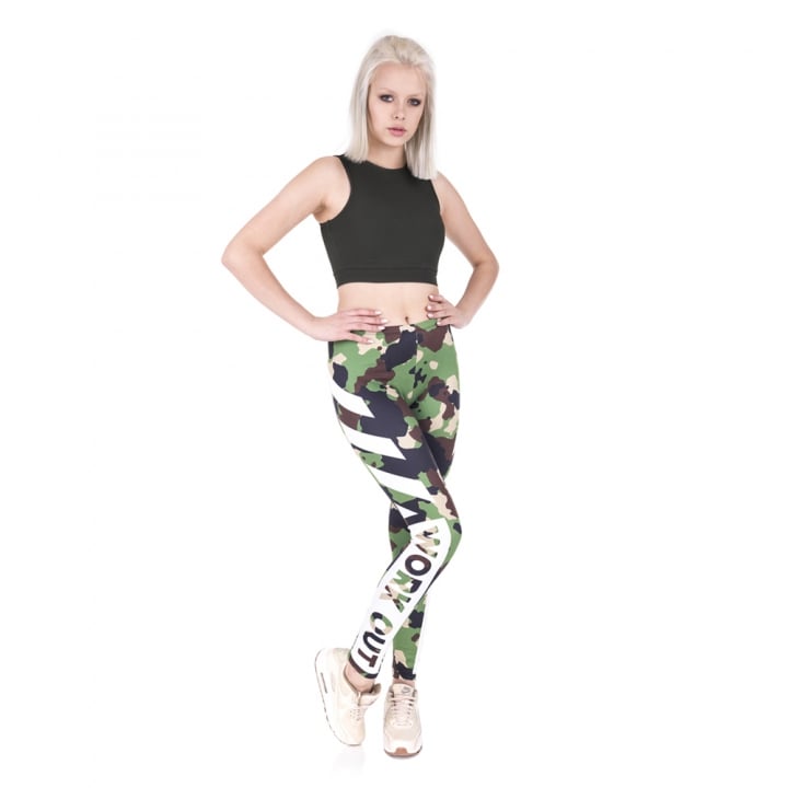 W-Camo | Light Camo Leggings - Legging Bay